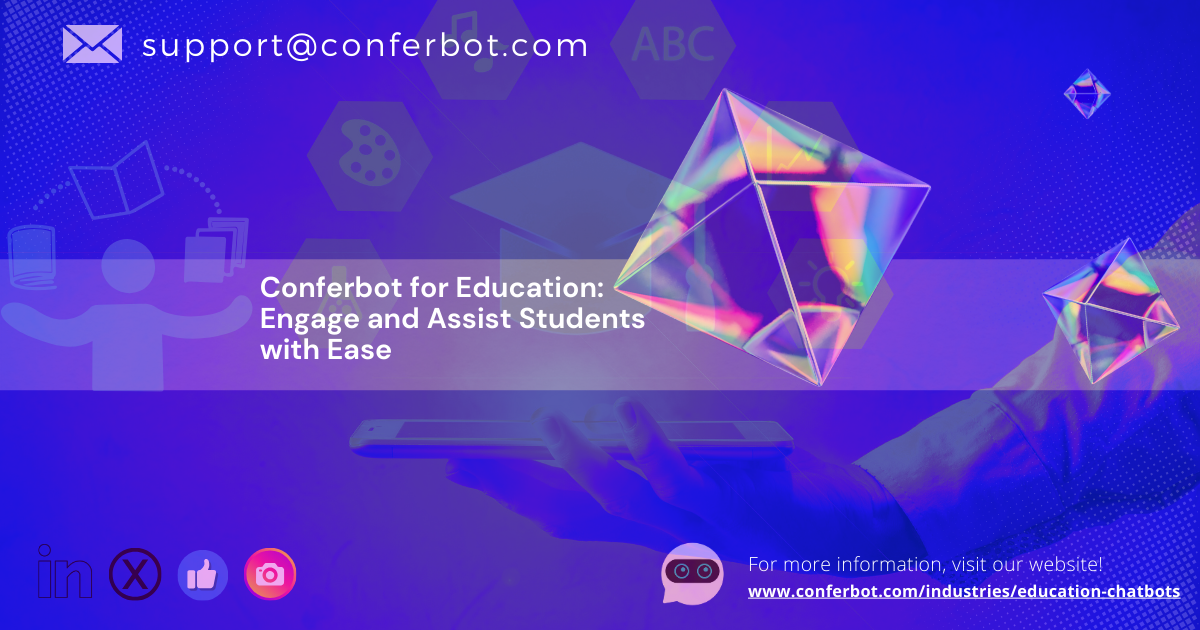 Conferbot for Education: Engage and Assist Students with Ease