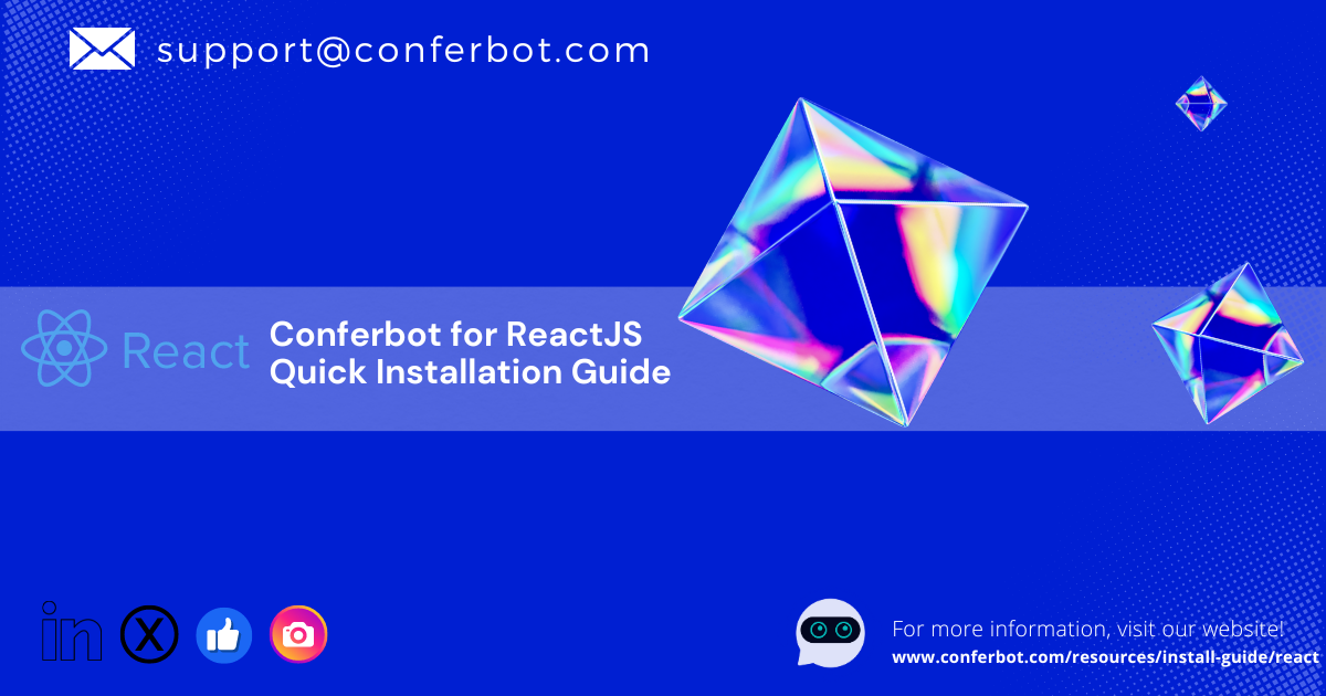 Conferbot for ReactJS - Quick Installation Guide